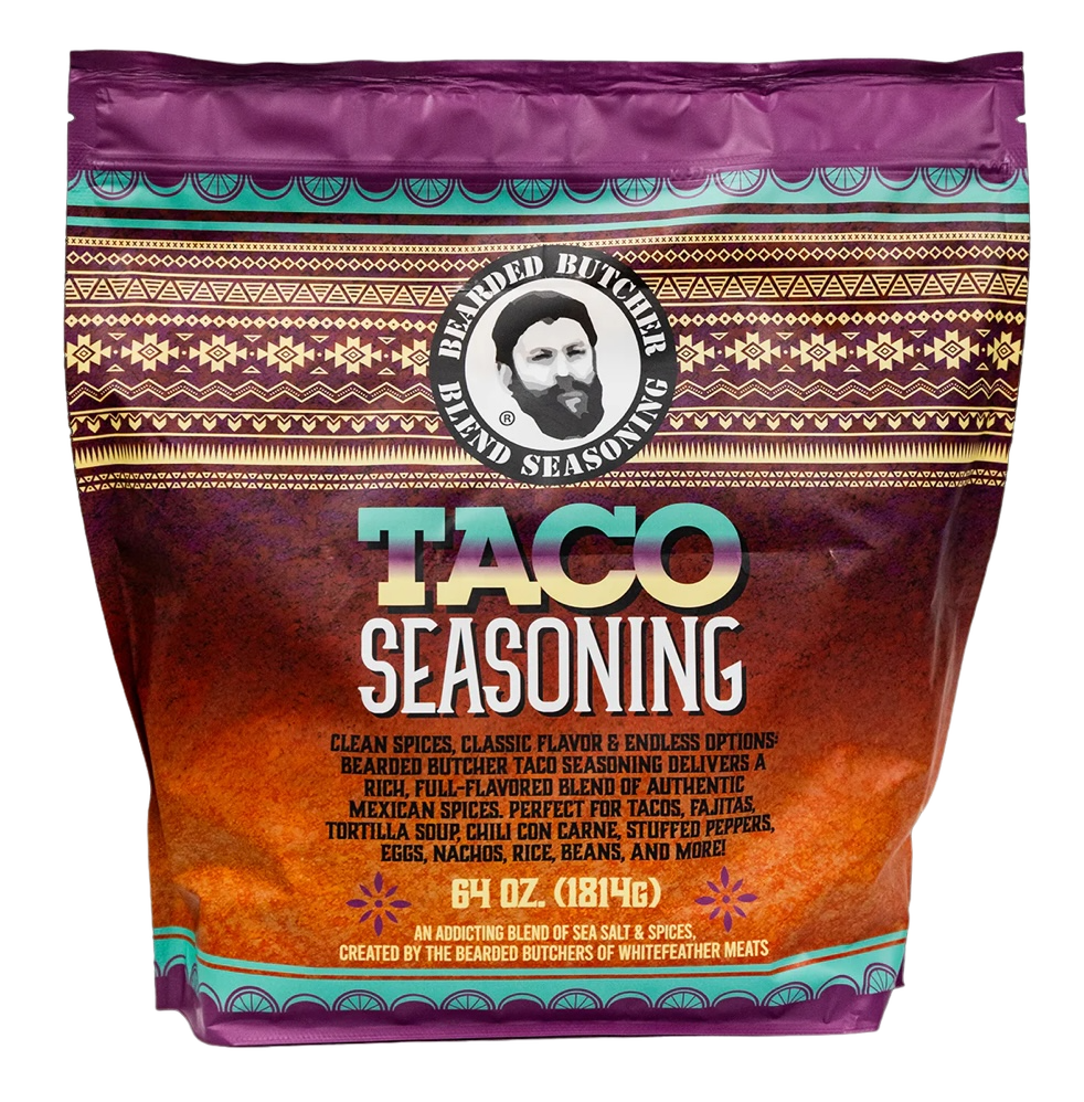 Bearded Butcher Blend Taco Seasoning Bag – GOSPEL BBQ